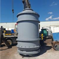 China Gas Burner System Lead Smelting Rotary Furnace 1t To 100t for sale