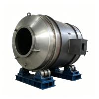 China Aluminum Scrap Smelting Rotary Furnace Non Ferrous Metallurgical Recovery Plant Equipment for sale