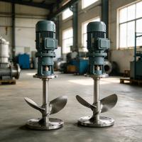 China Metallurgical Tank Vertical Stirrer Industrial Liquid Mixing Equipment For Mineral Processing for sale