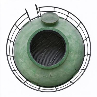 China Custom FRP Desulfurization Tower with ≥95% Efficiency and 15~20 Years Service Life for Flue Gas Purification for sale