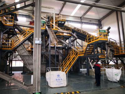 China 99% Lead-Plastic Separation Rate Lead-acid Battery Crushing & Sorting System with PLC Fully Automatic Operation and Environmental Friendly Closed Structure for Waste Battery Recycling Equipment for sale