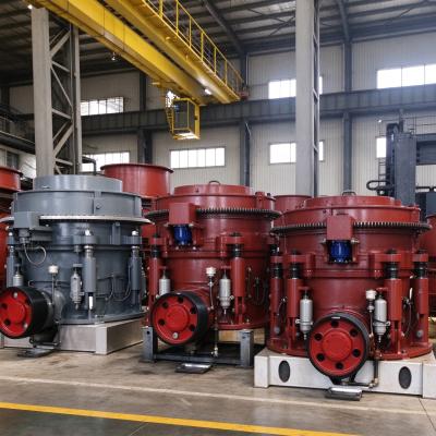 China Multi-cylinder Hydraulic Cone Crusher for Hard Rock & Ore Crushing with Laminated Crushing and Multi-cylinder Hydraulic Design for sale