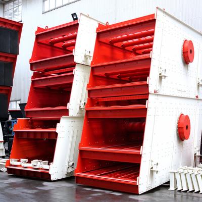China Multi-Layer Circular Vibrating Screen with High Manganese Steel Screen Mesh and Adjustable Screen Angle for Mining Grading for sale