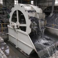 China Low Fine Ore Loss Wheel Bucket Sand Washer with Water-Saving Design for 24h Continuous Running Ore Washing for sale