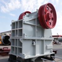 China PE Series Jaw Crusher Primary Stone Crusher with High Manganese Steel Jaw Plates and Deep V-shaped Crushing Cavity for Mining for sale