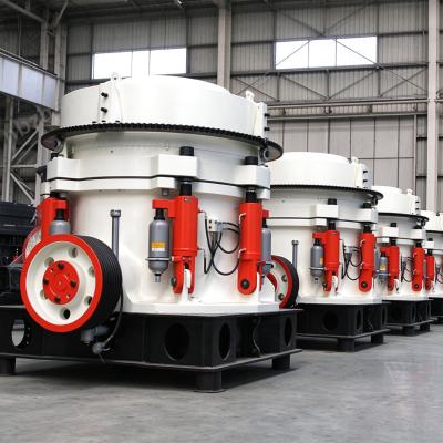 China Laminated Crushing Multi-cylinder Hydraulic Cone Crusher with Stepless CSS Adjustment and Tramp Iron Protection for Mineral Processing for sale