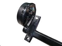 China 1500kg Trailer Torsion Axle with 8 Inch Mechanical Drum Brake - 80mm Square Tube for sale
