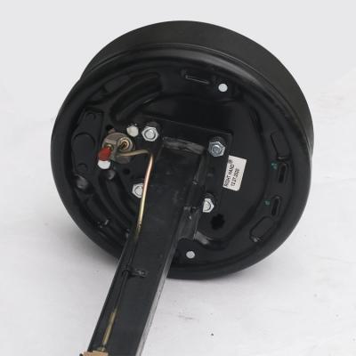 China Heavy Duty Round Tube Trailer Straight Axle 15000 lb with 12.25 Inch Brakes for sale