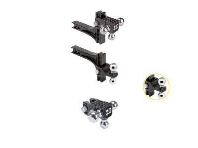 China Trailer Parts Adjustable Drop Hitch 2.5 Inch Shank Ball Mount Hollow for sale