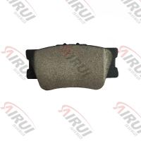 China High Durability Organic Ceramic Car Brake Pads -40°C to 300°C Temperature Range 0.35-0.45 Friction Coefficient for sale