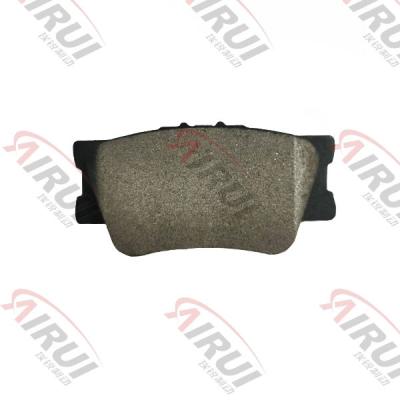 China High Durability Organic Ceramic Car Brake Pads -40°C to 300°C Temperature Range 0.35-0.45 Friction Coefficient for sale