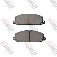 China High Temperature Ceramic Brake Pads for Passenger Cars - 0.35-0.45 Friction Coefficient, 300°C Operating Range for sale
