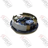 China 10 Inch Electric Trailer Brake Assembly with Parking Lever - 3500 lb Capacity, 12V Self-Adjusting for sale