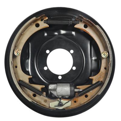China 12 Inch Steel Trailer Hydraulic Brakes 0.5 Inch Pad 50000 Mile Life for Commercial Trailers for sale