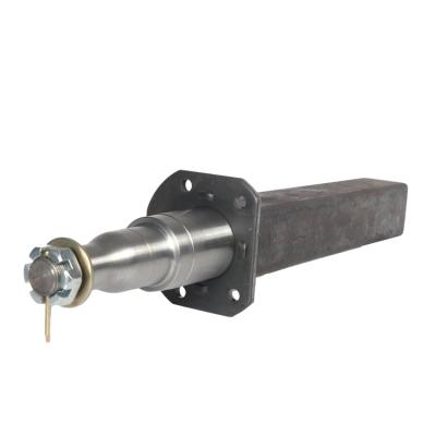 China 5000 Lb Trailer Axle Spindles with Mounting Plate - 60mm Size, 5000 lbs Capacity - OE AB00203201 for sale