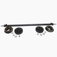 China 60mm 5-Bolt Trailer Axle with 3500 lbs Capacity and 10