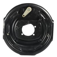 China Black 12'' x 2-1/4'' Electric Trailer Brake Assembly with Parking Lever - 3000 Lbs Capacity, 12V System for sale