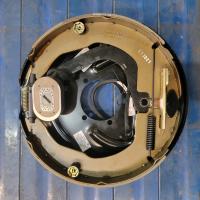 China 10x2-1/4 Inch Electric Trailer Brake Assembly 2000-4000 lbs Capacity 12V Mobile Home Brakes for sale