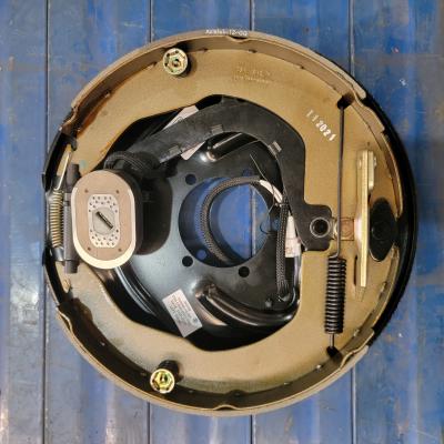 China 10x2-1/4 Inch Electric Trailer Brake Assembly 2000-4000 lbs Capacity 12V Mobile Home Brakes for sale