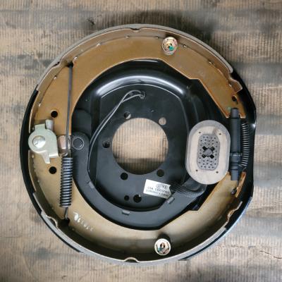 China Dexter 12x2-1/4 Inch Electric Brake Assembly with Parking Lever for 3000-7000 lb Axles for sale