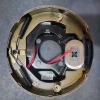 China 10x2.25 Inch Electric Trailer Brake Assembly 3500-7000Lbs Capacity 12V Self-Adjusting with Parking for sale