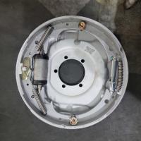 China 12'' Hydraulic Brake Assembly with Parking Lever 3500-7000 Lbs Capacity for Trailer Applications for sale