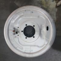 China 12'' Hydraulic Brake Assembly with Parking Lever 3500-7000 Lbs Capacity for Trailer Applications for sale
