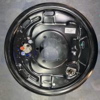 China 12 Inch Hydraulic Brake with Parking Lever for Trailer Axle - 3500-7000 lbs Capacity, E-Coated Assembly for sale