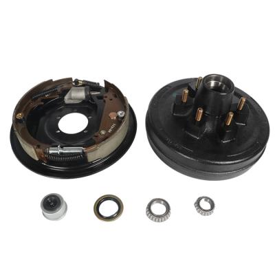 China 6 Stud 12×2 Inch Hydraulic Trailer Brake Drum Assembly Compatible with Dexter Lippert ALKO Axles for sale