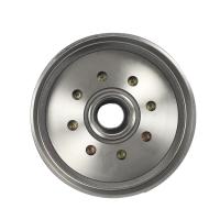 China Airui 12 Inch Trailer Brake Drum with 8 Studs and Bearings - 25580 & 14125A Compatible for Heavy-Duty Axles for sale