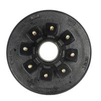 China Airui 12 Inch Trailer Brake Drum with 8 Studs and Bearings - 25580 & 14125A Compatible for Heavy-Duty Axles for sale