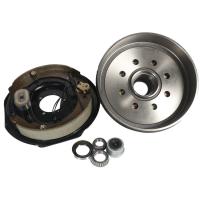 China ODM 8-Bolt 12-Inch Electric Brake Drum with Bearing Cup Pressed for Trailers - Multiple PCD Patterns Available for sale
