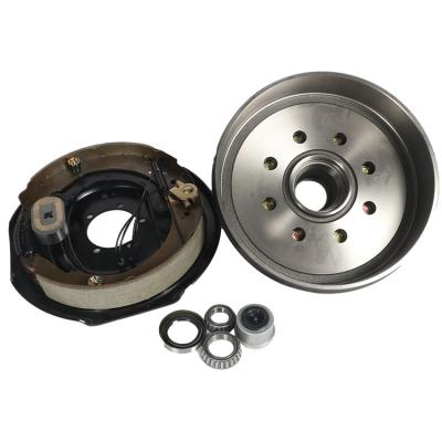 China ODM 8-Bolt 12-Inch Electric Brake Drum with Bearing Cup Pressed for Trailers - Multiple PCD Patterns Available for sale
