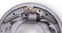 China 12x2.25 Hydraulic Trailer Brake Assembly 7000 lbs Capacity with Parking Lever Options for sale