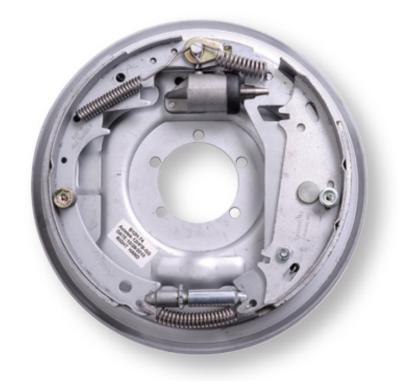 China 12'' x 2-1/4'' Hydraulic Trailer Brake Assembly with Dacromet Coating - 7000 lb Capacity for sale