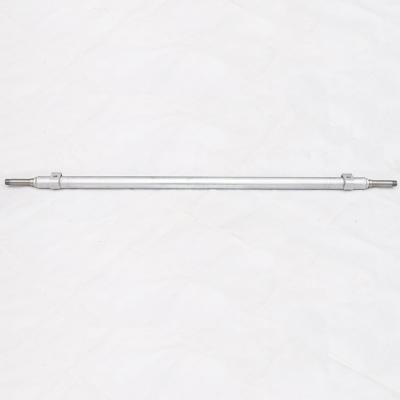 China 76mm 6000 Lb Unbrake Trailer Axle with 5 Lug Hubs for Car Hauler and Utility Trailers for sale