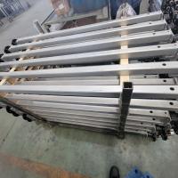 China 60mm Square Tube Boat Trailer Axle 2500-3500kg Capacity with Idler Hub for 6×5.5