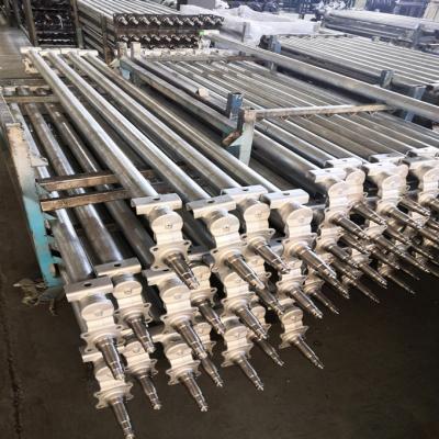 China 3500 lb Square Unbraked Drop Trailer Axle - 50mm Size for Horse Floats & Boat Trailers for sale