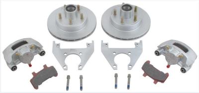 China 10 Inch 4-Stud Wheel Hub Marine Disc Brakes for 3500 lb Trailer Axle Kit with 5x4.5