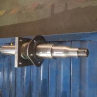 China 3500 lb Trailer Axle Spindle 60mm with Mounting Plate for Unbraked Truck and Boat Trailers for sale