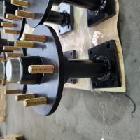 China 1500-3000 lbs Trailer Axle Spindles with 45mm 6-Lug Hub Assembly for Drop Axles for sale