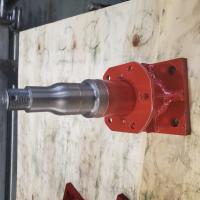 China 2000kg Capacity 60×300mm Trailer Axle Spindles with Mounting Plate for 12 Inch Brake Drums for sale