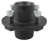China 4'' PCD Trailer Axle Idler Hub Assembly HT250 QT450 4-Bolt for 900kg Axles for sale