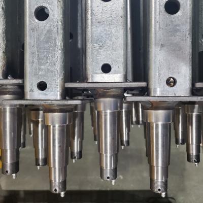 China 2500-3500Kg 50mm Square Tube Unbraked Drop Axle with 188.5mm Spindle for 6x5.5