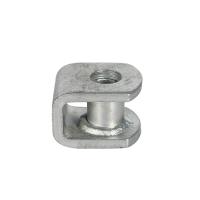 China 45mm Trailer Spring Suspension Front Hanger - 3500kg Axle Capacity, 1500kg Spring Capacity, Hot-Dip Galvanized Steel for sale