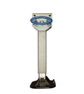 China Side Hand Light Duty Camper Trailer Jack Stands 750kg Capacity with 60Si2Mn Steel Construction for sale