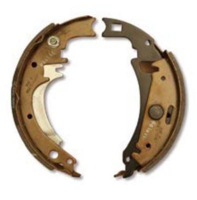 China ISO TS16949 10 Inch Hydraulic Trailer Brake Shoes 2 1/4