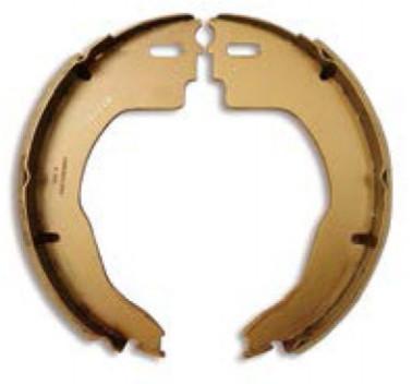 China 12x2 Electric Brake Shoes with ALKO Parking Brake - 12V System, 7000 lb Max Load Capacity for sale