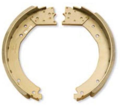 China IATF16949 12.25×2.5 Inch Electric Trailer Brake Shoes for Torsion Axles - 8000-12000 lb Capacity for sale