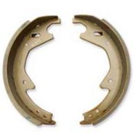 China 12.25x3.375 Inch Electric Brake Shoes - Heavy Duty 8000-12000 lb Capacity for Tandem Axle Trailers for sale